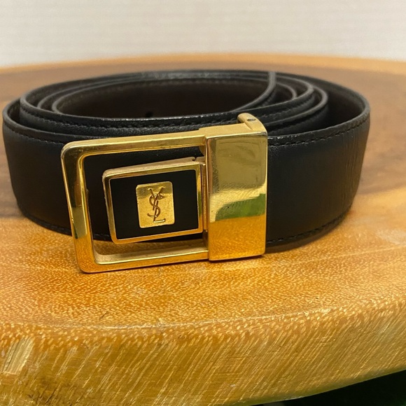 Yves Saint Laurent | Accessories | Ysl Interchange Belt Buckle Belt ...